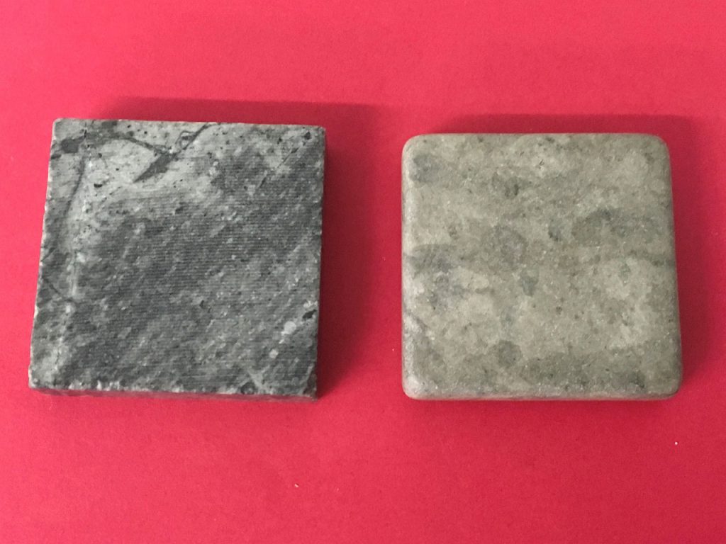 Tumbling Stone Tile | Before & After | Kramer Industries Inc