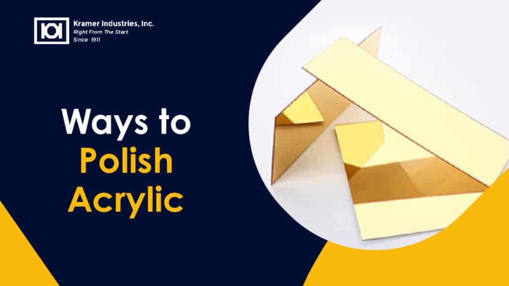 Acrylic Polishing Kit |Achieve Crystal-Clear Results| Kramer